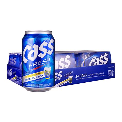 Cass 45 355ml Can 24 Pack Pnk Liquor