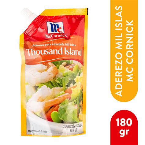 Aderezo Mccormick Mil Islas Dp 180gr Walmart Honduras