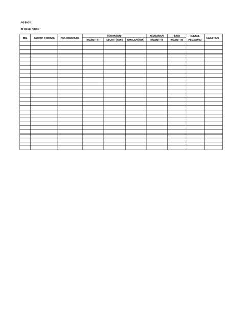 Borang Inventori Makmal Pdf