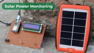 IoT Based Solar Power Monitoring System With ESP