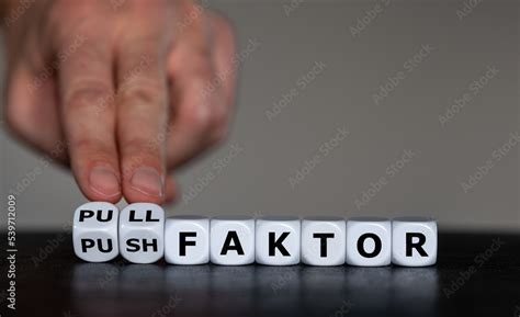 Dice Form The German Expression Pull Faktor Pull Factor And Push