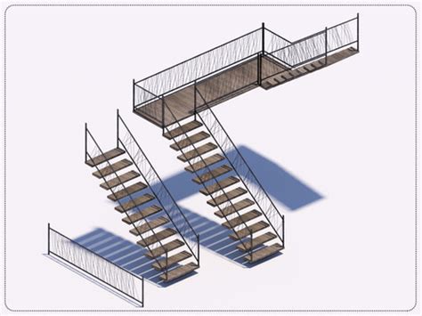 Steel Cable Body Guard Revit High Quality RevitImport