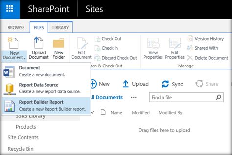 Configure Ssrs Report Builder For Sharepoint Server 2016