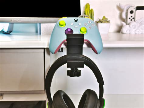 🎲 Universal Controller Headset Desk Mount・ Stl File For ・cults
