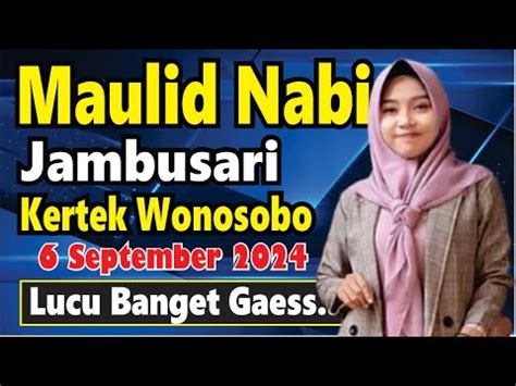 PENGAJIAN MALAM SABTU BERSAMA MUMPUNI HANDAYAYEKTI JAMBUSARI KERTEK ,6 SEPTEMBER 2024..LUCU ...