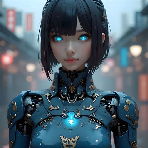 Sk Hynix Ha Eun Gynoid Model 6 Neo Cyberpunk Korean Gynoid