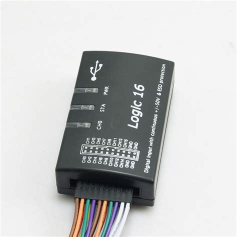 Logic USB Logic 16 100M Logic Analyzer Support 1 1 34 Version Free Shipping ThanksBuyer