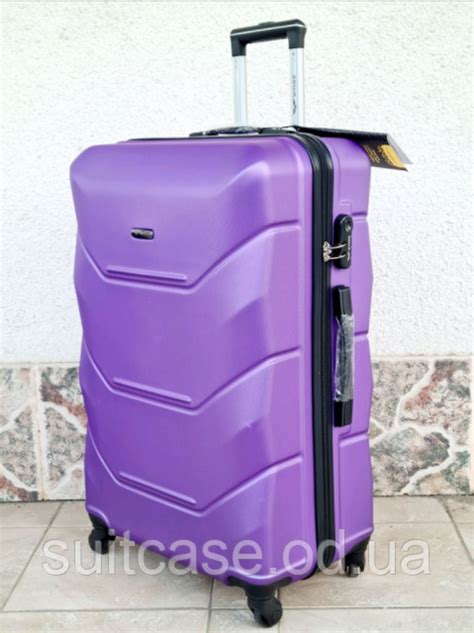 Чемодан Ударостойкий ! Большой Из Поликарбоната WINGS 147 Violet ...