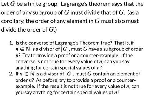 top 96 images converse of lagrange theorem vn
