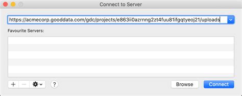 Workspace Specific Data Storage GoodData Platform Enterprise