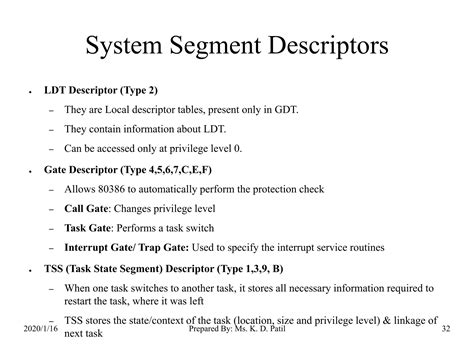 Pai Unit 2 Segmentation In 80386 Microprocessor Pdf
