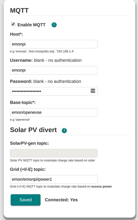 Help Setting Up Solar PV Divert EcoMode On OpenEVSE WiFi OpenEVSE OpenEnergyMonitor Community