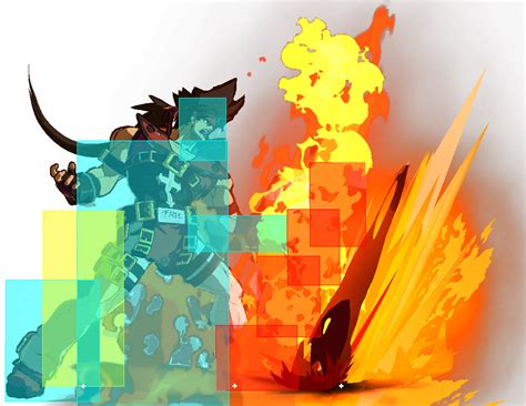 File GGXRD Sol GunFlame Hitbox Png Dustloop Wiki