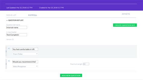 ExitPoll Cognitive3D Documentation