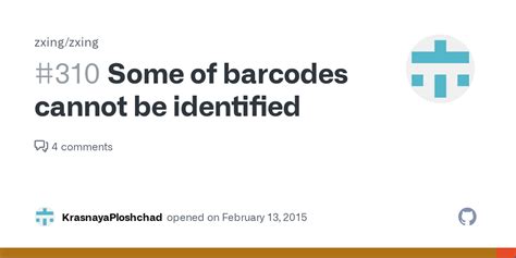 Some Of Barcodes Cannot Be Identified · Issue 310 · Zxingzxing · Github