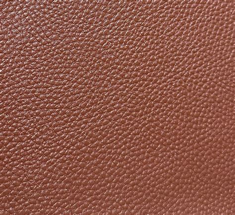 Beach Potato Embroidery Walnut Brown Pu Leather Fabric Beach Potato