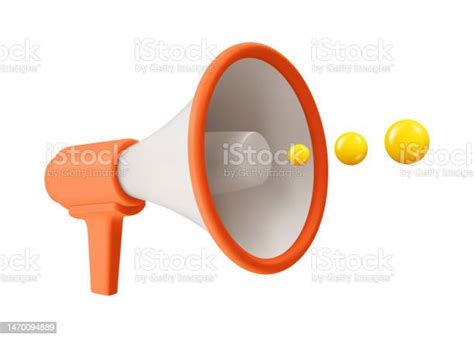 확성기 발표 및 광고 프레젠테이션 또는 프로모션이 있는 경적의 고립된 아이콘 상점 및 상점 광고 3d 스타일 벡터 일러스트 레이 션 뿔 달린에 대한 스톡 벡터 아트 및 기타