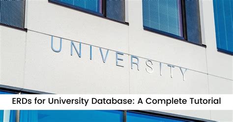 Er Diagrams For University Database A Complete Tutorial Edraw