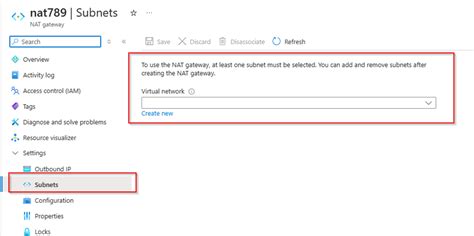 How To Dis Associate Subnet From Natgateway Using Azure Sdk Microsoft Qanda