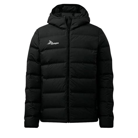 Essentials Puffer Jacket Black Tempo Sport Eg