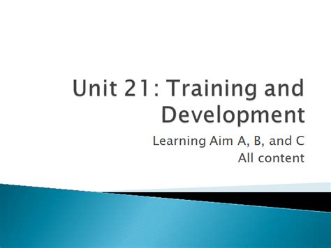 BTEC Business Level 3 Unit 21 Teaching Resources
