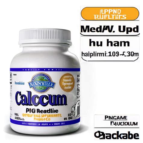 Download Calcium Supplement Png Dou97