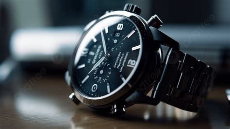 탁자 위에 앉아 있는 디자이너의 검은색 시계 자동 시계 달력 시계 고화질 사진 사진 보다 배경 일러스트 및 사진 무료 다운로드 Pngtree