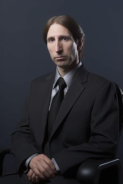 Premium Ai Image A Man In A Suit And Tie