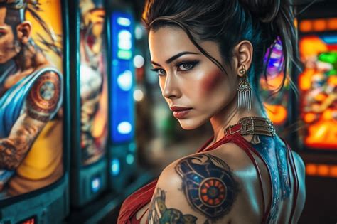 Premium Photo Girl Thai Go Go Dancer Style