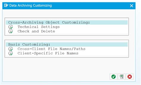 SAP Database Growth Control Data Archiving General Setup Saptechnicalguru Com