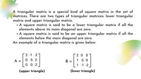 Solution Lower And Upper Triangular Matrix Group 10 Studypool