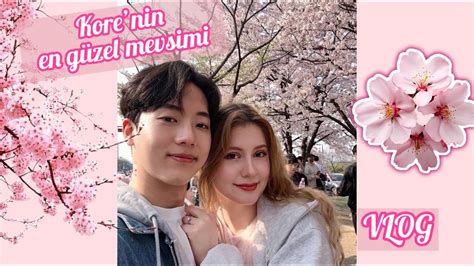 국제커플 VLOG 여의도 벚꽃축제 데이트 YouTube