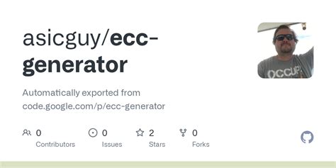 GitHub Asicguy Ecc Generator Automatically Exported From Code Google P Ecc Generator