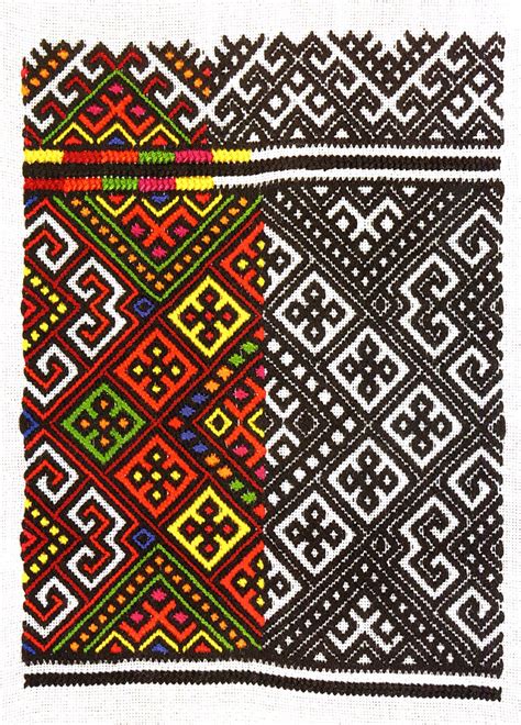 Folkcostumeandembroidery Nyzynka Embroidery Of Western Ukraine
