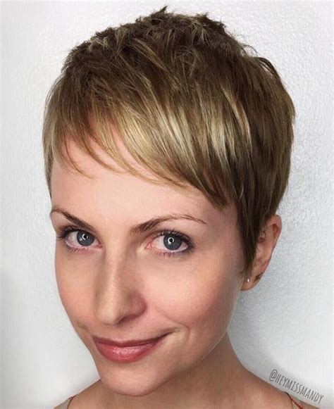 Long Pixie Cut For Oval Face