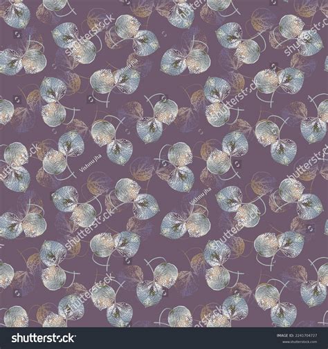 Allover Seamless Floral Peepal Leaf Pattern Stock Illustration 2241704727 Shutterstock