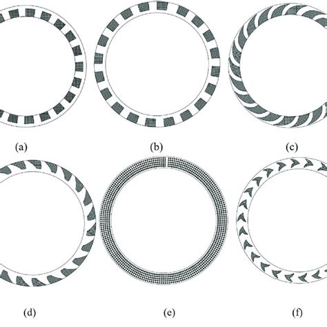 some common seal grooves a inner rectangular groove b outer