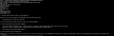 Azure Aks How To Update Keycloak Helm Chart Version Through Values