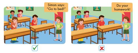 Play Simon Says Chơi Trò Simon Nói Rằng