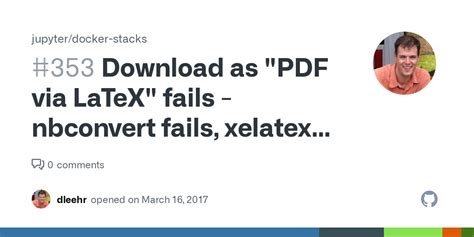 Download As Pdf Via Latex Fails Nbconvert Fails Xelatex Not Found