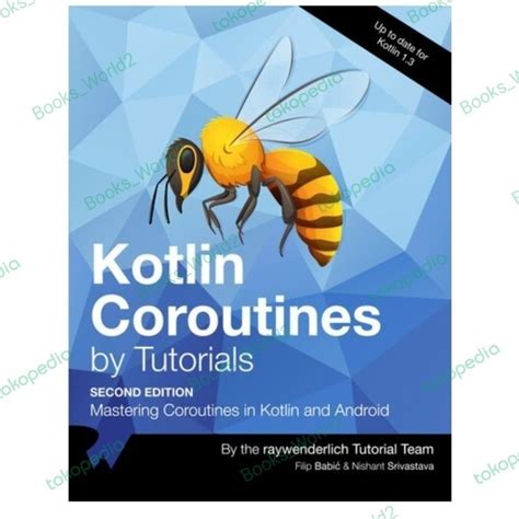 jual buku kotlin coroutines by tutorials second edition shopee