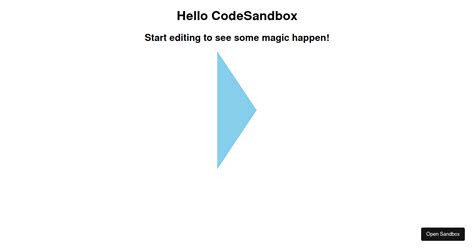 React Svg Triangle Codesandbox React Svg Triangle Codesandbox