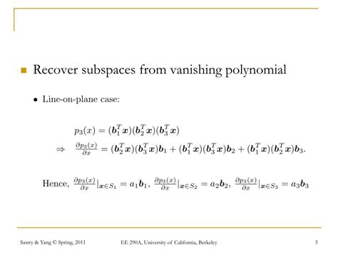 Ppt Ee 290a Generalized Principal Component Analysis Powerpoint