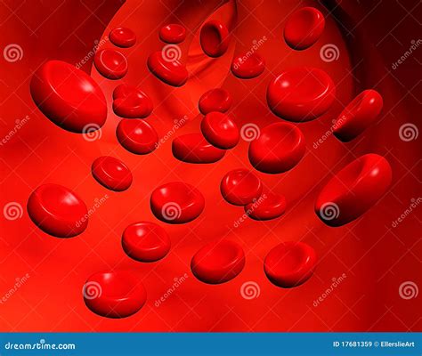 Eritrocitos Imágenes de archivo libres de regalías Imagen