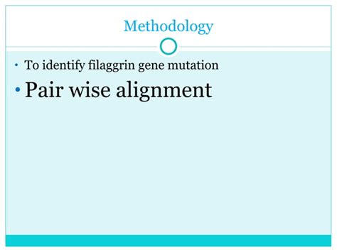 Sequence Alignment In Bioinformatics Ppt Skin And Dermatology Diseases And Conditions