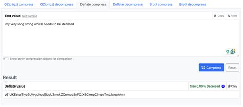 Deflate Compression Intersystems Developer Community