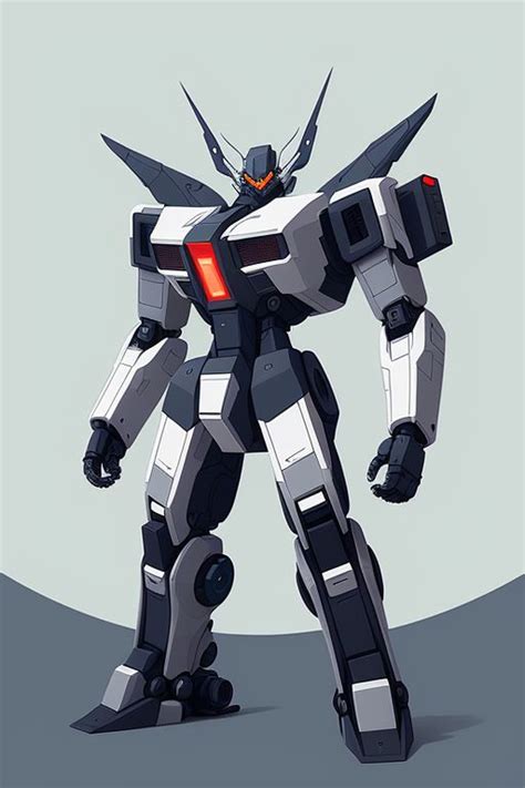 Mecha Illustration Flat 2d Vec 1 By Hylozoic On Deviantart