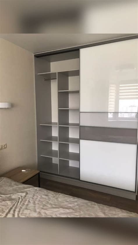 Шкаф купе хит продаж Шкаф купе белый Шкафы на заказ Bed Furniture Design Wardrobe Laminate