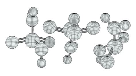 Sulfamic Acid Molecular Structure 3d Model