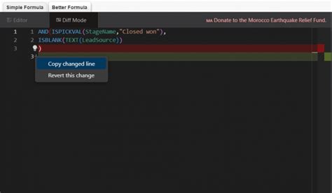 better salesforce formula editor salesforce geek